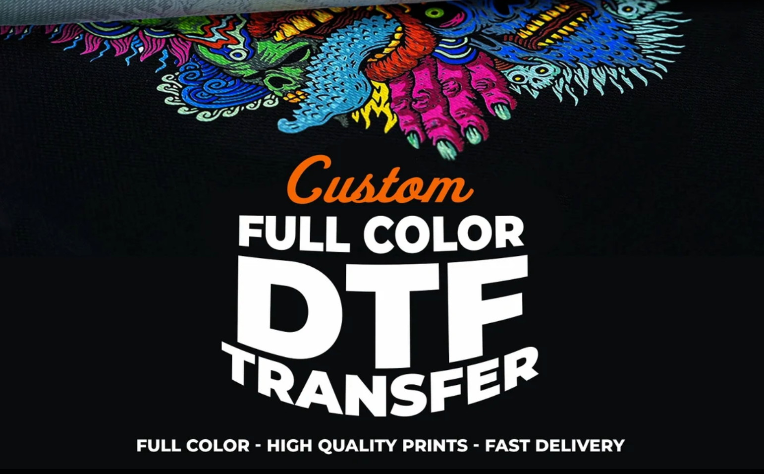 Custom DTF Transfers: Elevate Your Apparel Game Today!